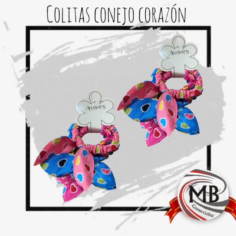 COLITAS CONEJO CORAZON X3 – MB Comercializa