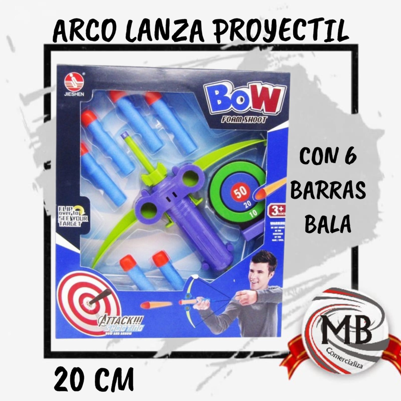ARCO LANZA PROYECTIL 20 CM – MB Comercializa