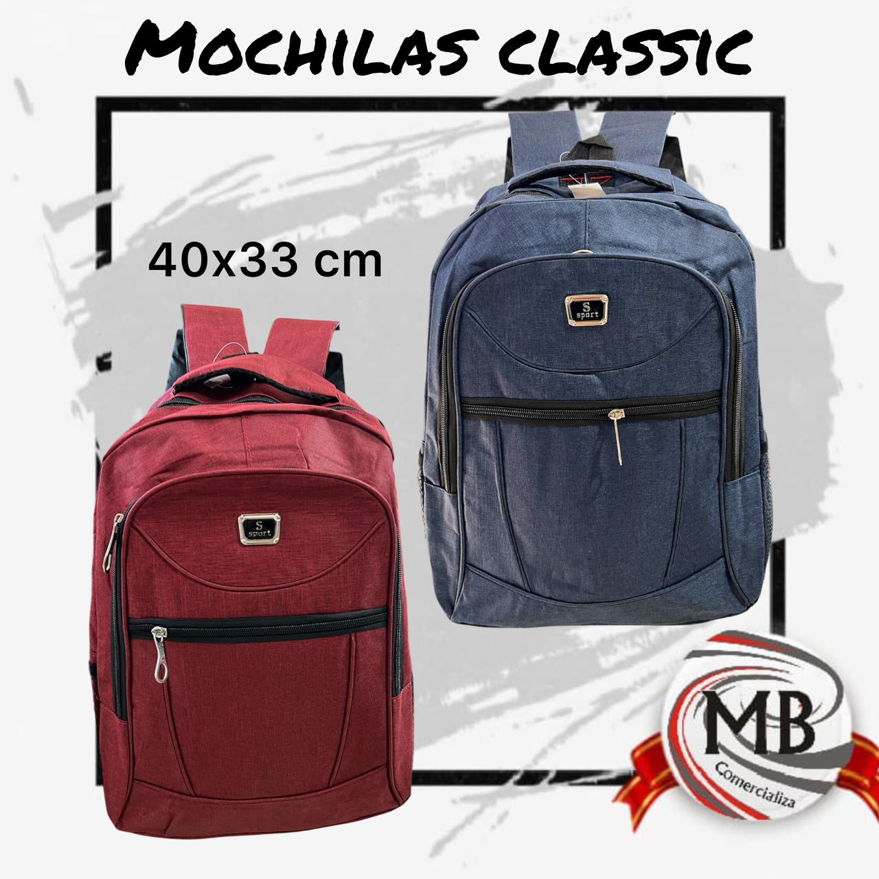 MOCHILAS CLASSIC 40X33 CM – MB Comercializa