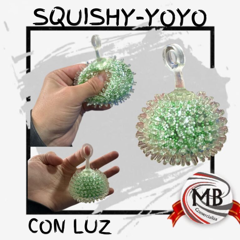 SQUISHY-YOYO CON LUZ – MB Comercializa