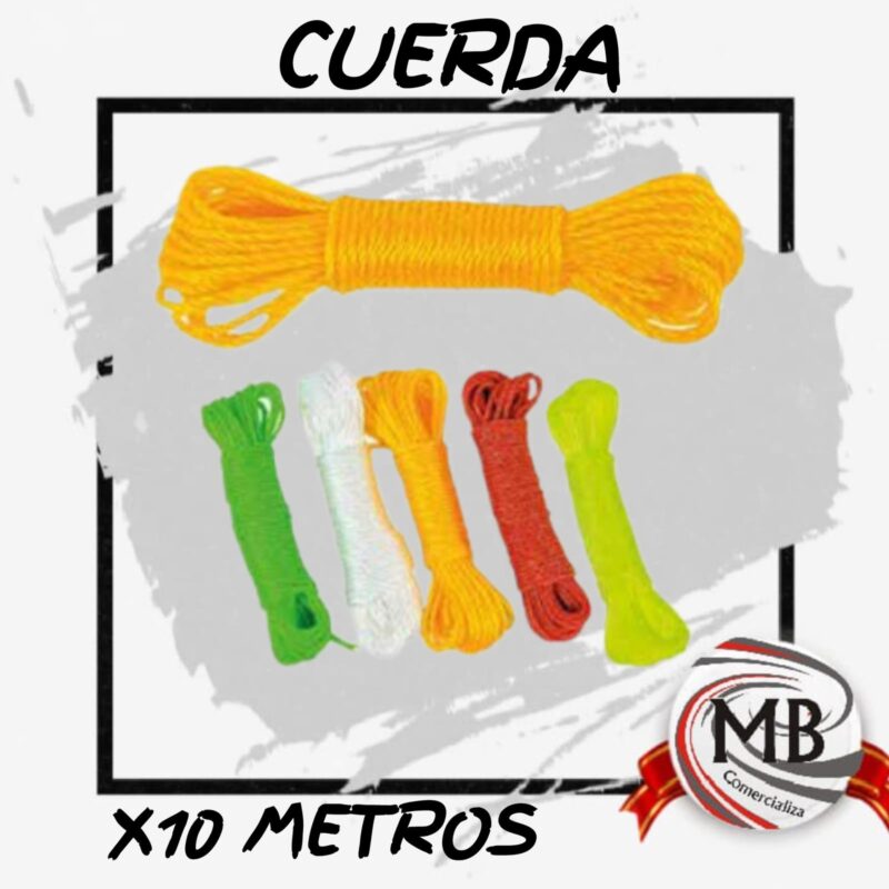 CUERDA X 10 METROS – MB Comercializa