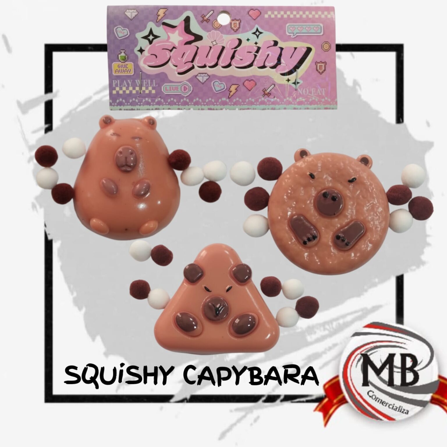 SQUISHY CAPYBARA – MB Comercializa