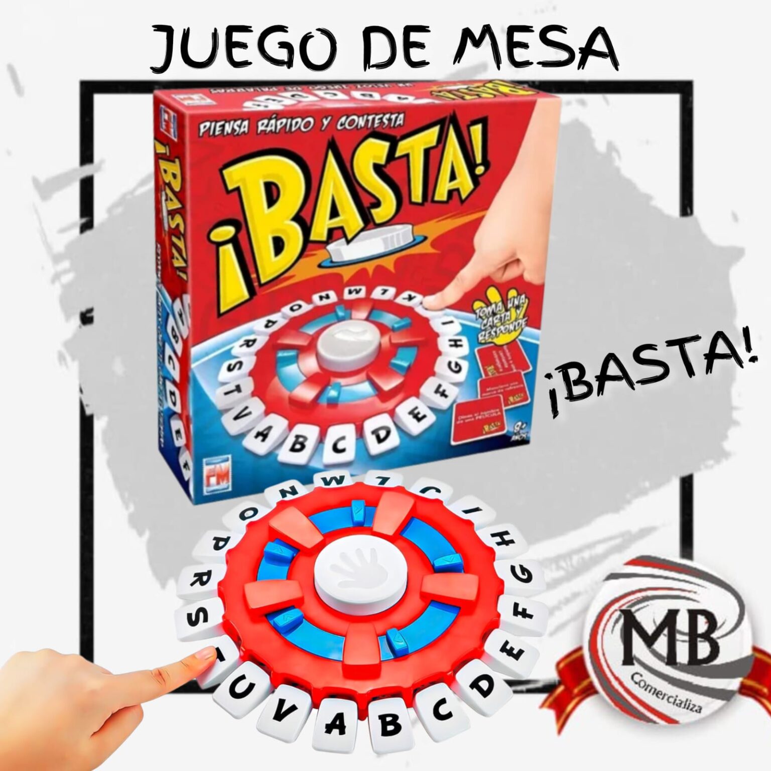 JUEGOS DE MESA BASTA – MB Comercializa